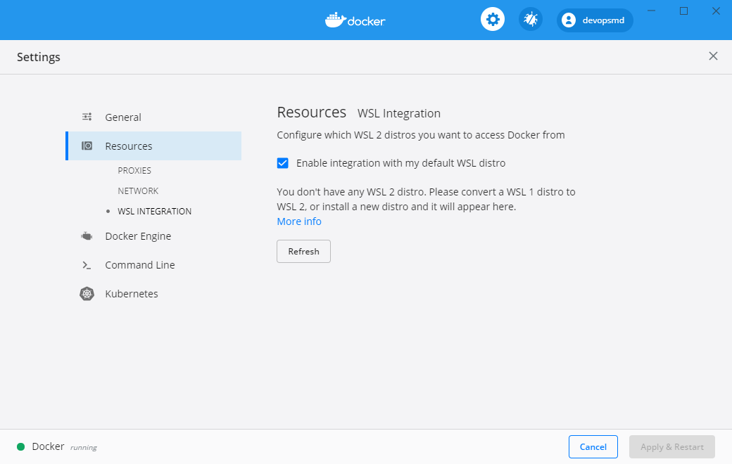 Docker Desktop Wsl 2 Backend Devops Moldova 8544